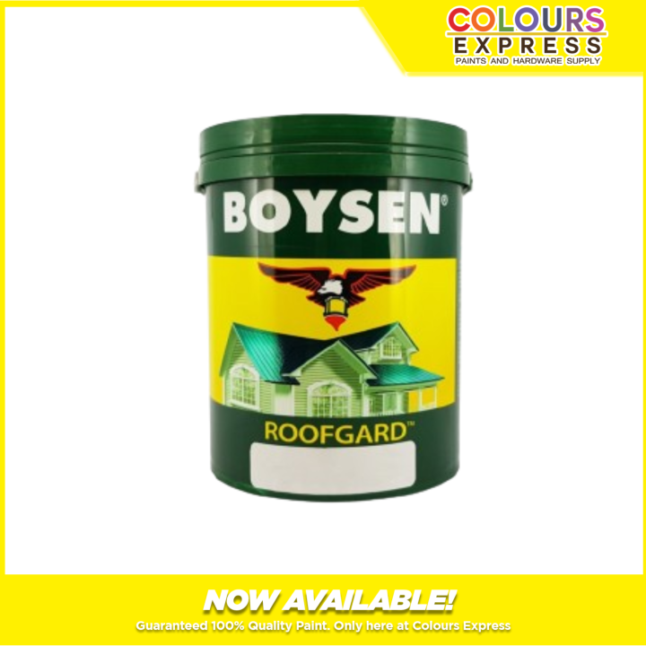 Boysen Roofguard Paints Waterbased 4L and 16L | Lazada PH
