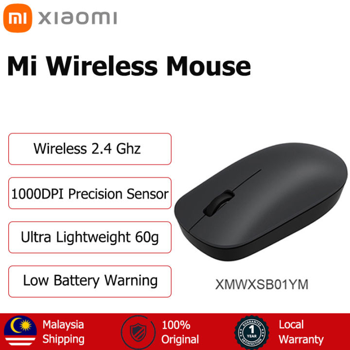 Xiaomi Mi Wireless Mouse Lite Game Office Silent Mouse 2.4GHz 1000DPI ...