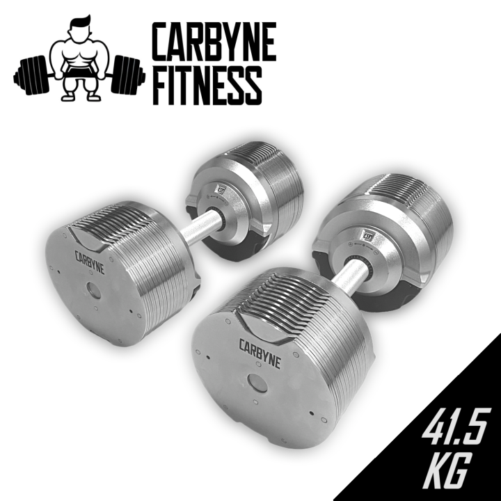 CARBYNE 415 325 235 dumbbell laras (kenaikan 1.5kg, 4 hingga 41.5kg) | Lazada