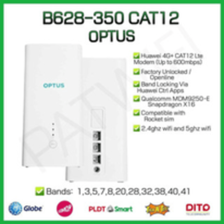 OPTUS B628-350 CAT12 OPENLINE | Lazada PH