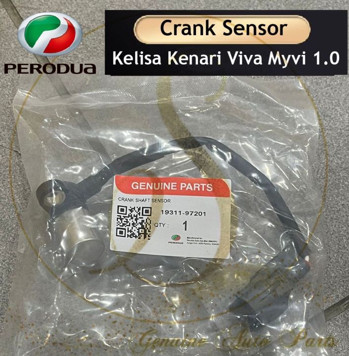 (100% ORIGINAL) 19311-97201 PERODUA KELISA KENARI VIVA MYVI 1.0 CRANK ...