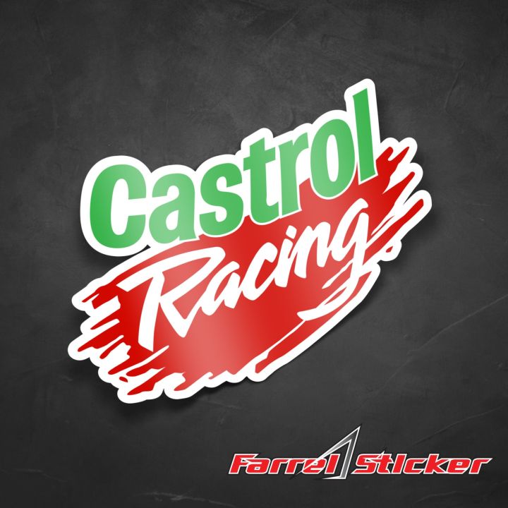 stiker castrol sticker racing | Lazada Indonesia