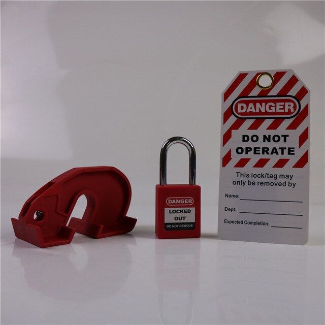 2pcs Free Shipping Cost Large Moulded Safety Circuit Breaker Lock ...