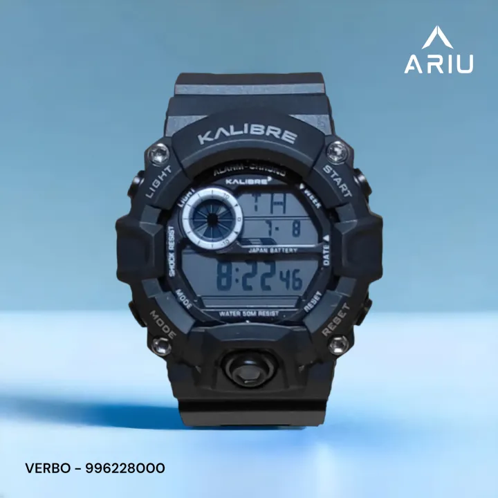 ARIU - JAM TANGAN KALIBRE VERBO WATCH - 996228000 | Lazada Indonesia