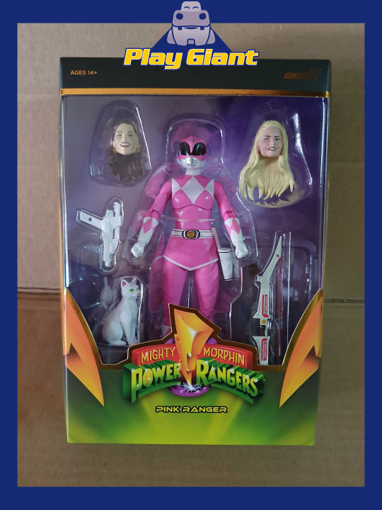 Power Rangers Ultimates Mighty Morphin Pink Ranger 7-Inch Action Figure ...