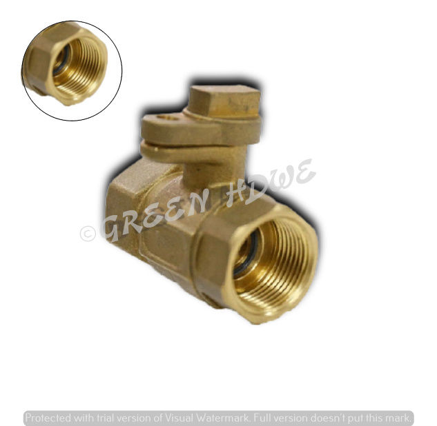 1PCS Ball Valve with Lock wing 1/2 Brass LD for Water Meter Copper Gate ...
