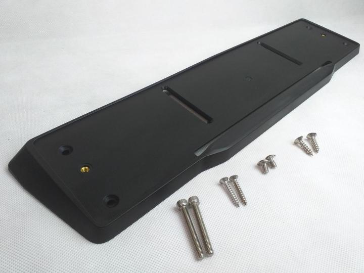 Front License Plate Base Bracket - Modern Platebase for Europlates ...