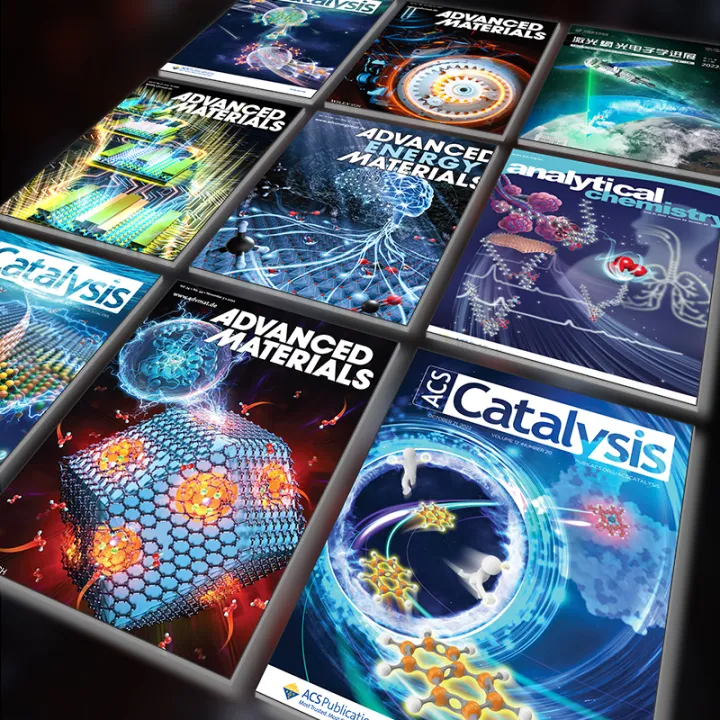 Scientific research drawing SCI journal cover drawing origin biological ...