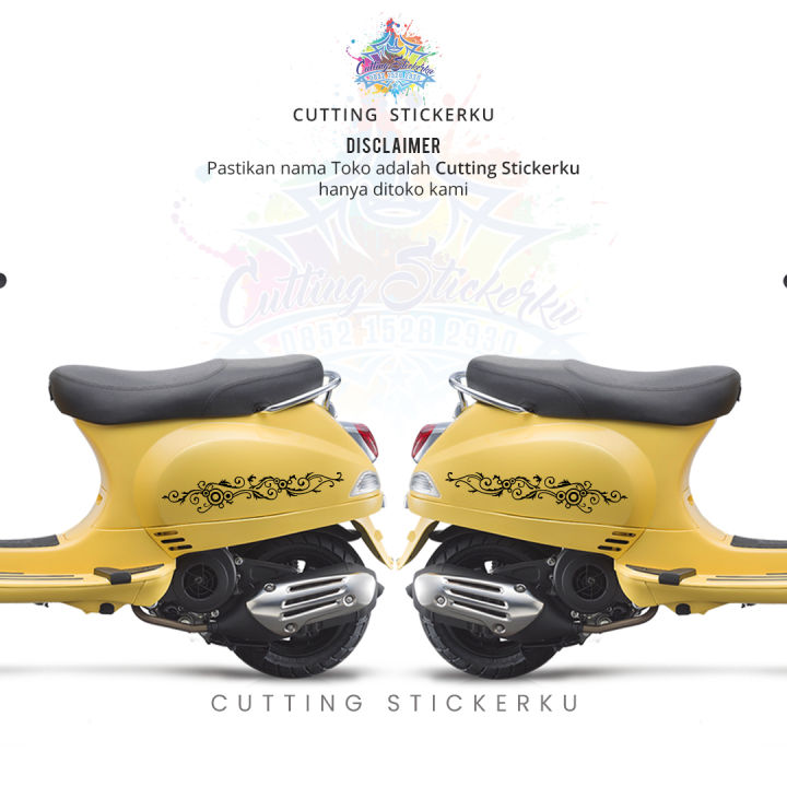 Cutting Stiker Ornament Circle Triball Variasi Motor Mobil Modifikasi ...