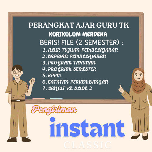 [PAG-TK] PERANGKAT AJAR GURU TK KURIKULUM MERDEKA BONUS RIBUAN LEMBAR ...