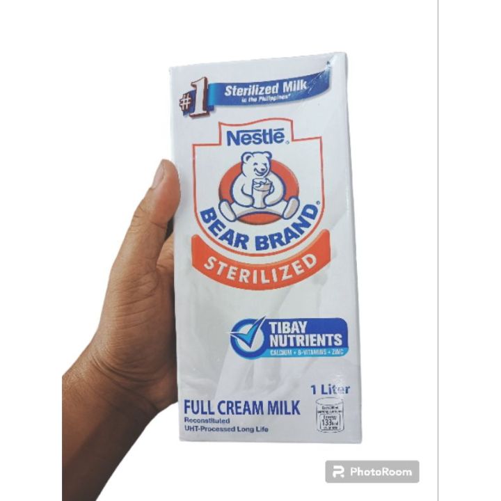 BEAR BRAND STERILIZED MILK 1 LITER | Lazada PH