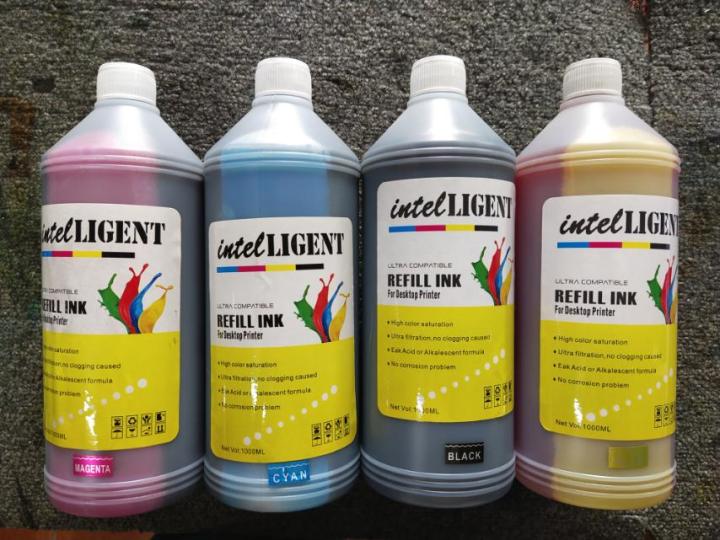 1 liter universal ink for all printers ( black,Cyan,Magenta,Yellow ...