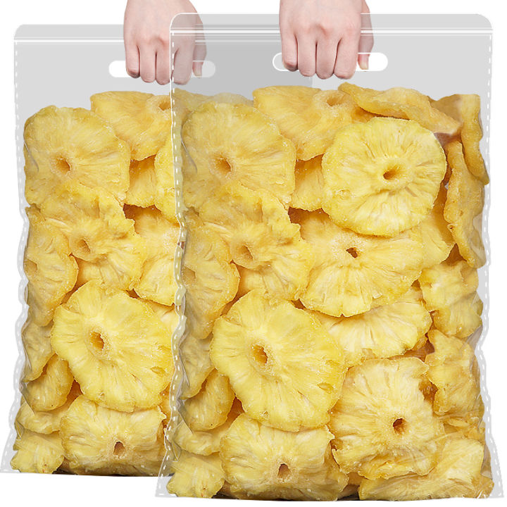 【DFIRE MALL】Pineapple Ring 500g Bulk Dried Pineapple Pineapple Slices ...