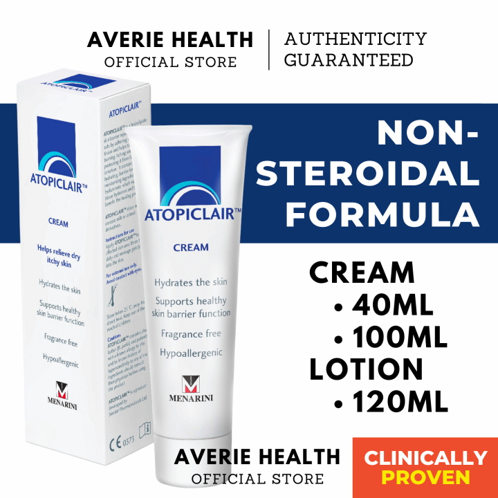 Atopiclair Non-Steroidal Cream 40ml / 100ml Lotion 120ml | Eczema Prone ...