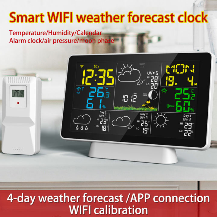 Aideepen Home Wireless Weather Station Multiple Sensors with Atomic ...