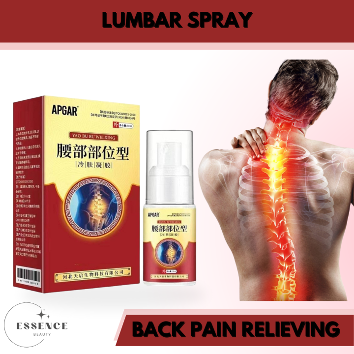 AUTHENTIC TRADITIONAL MEDICINE COLD COMPRESS LUMBAR SPINE SPRAY FOR ...