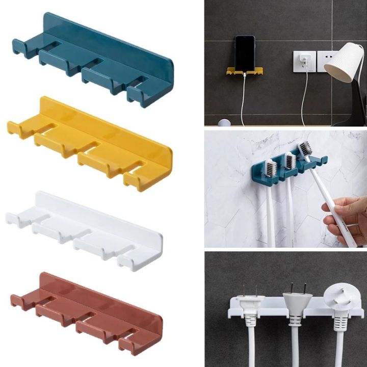 Punch-free Multifunctional Wall-mounted Storage Rack Storage Hook Wall ...