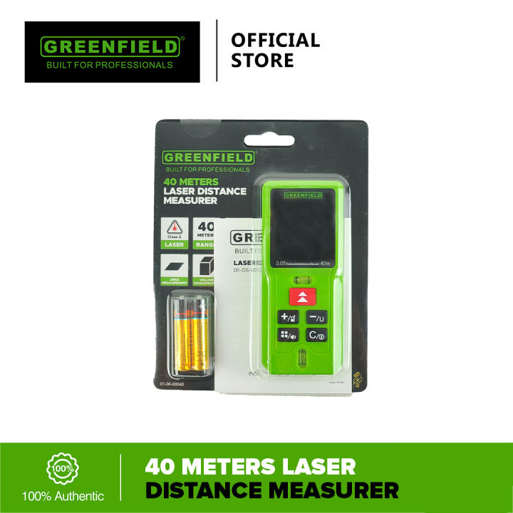 Greenfield Laser Distance Measurer 40M - Measuring Tool | Lazada PH