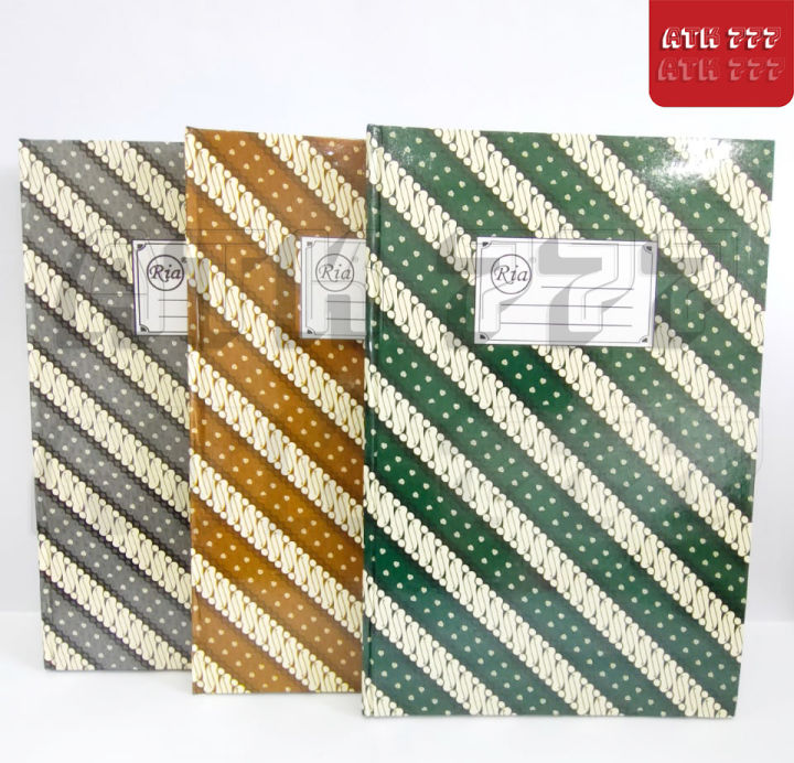 Buku Folio Ria 200 Lembar / Buku Hard Cover 200 Lembar Ria | Lazada ...