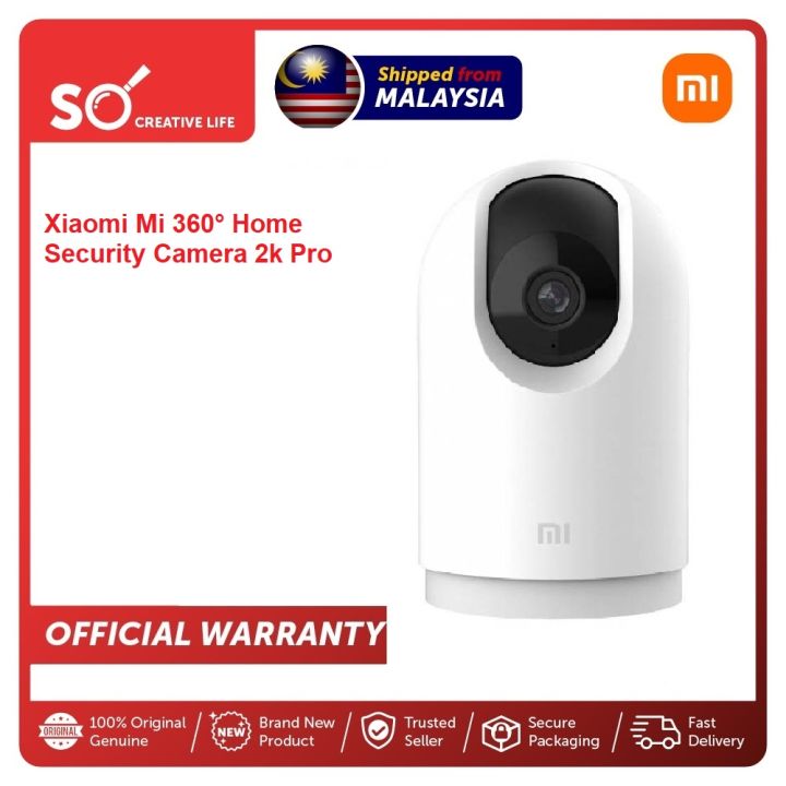 Xiaomi Mi 360° Home Security Camera 2k Pro | Mi Malaysia Waranty | 3 Million Pixels | 360 ...