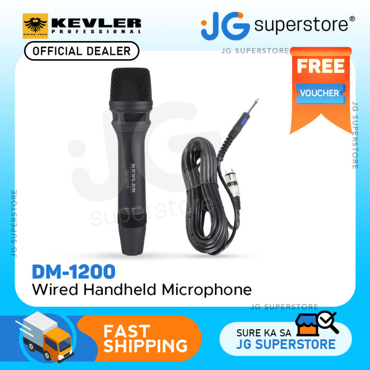 KEVLER DM-1200 Super Cardioid Precision Dynamic Wired Handheld ...