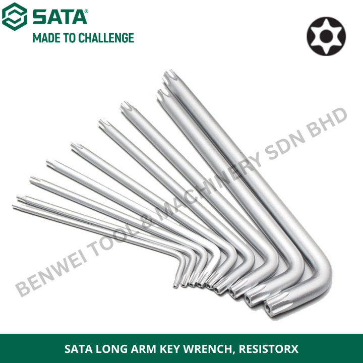 SATA LONG ARM KEY WRENCH, RESISTORX / STAR ALLEN KEY / TORX KEY ...