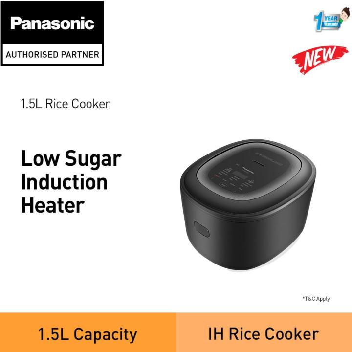 PANASONIC SR-HL151KSK 1.5L LOW SUGAR INDUCTION HEATER (IH) RICE COOKER ...