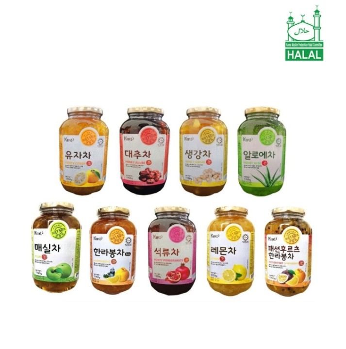 Korean Hansung Honey Tea Citron Ginger Lemon Pomegranate Aloe ...