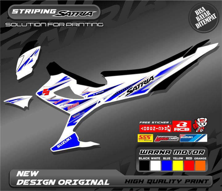 STRIPING SATRIA FU FACELIFT | Lazada Indonesia