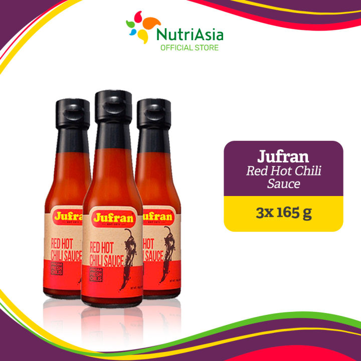 Jufran Red Hot Chili Sauce 165 g Bundle of 3 | Lazada PH