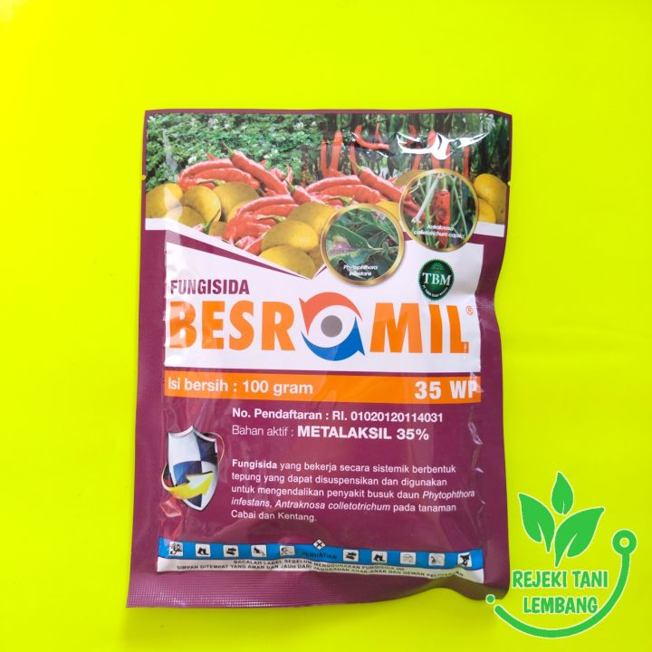 COD FUNGSISIDA BESROMIL 35WP PENGENDALI PENYAKIT TANAMAN | Lazada Indonesia