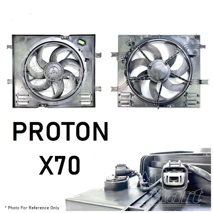Proton X70 (CBU) Air Cond Radiator Fan Assembly (20785-11400) | Lazada