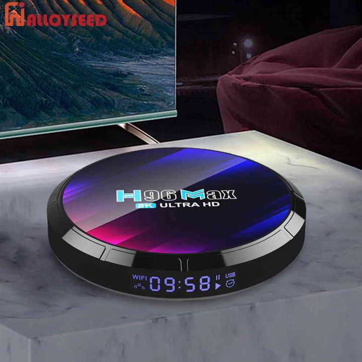 H96 MAX RK3528 Smart TV Box Bluetooth-Compatible5.0 Set Top Box Support ...