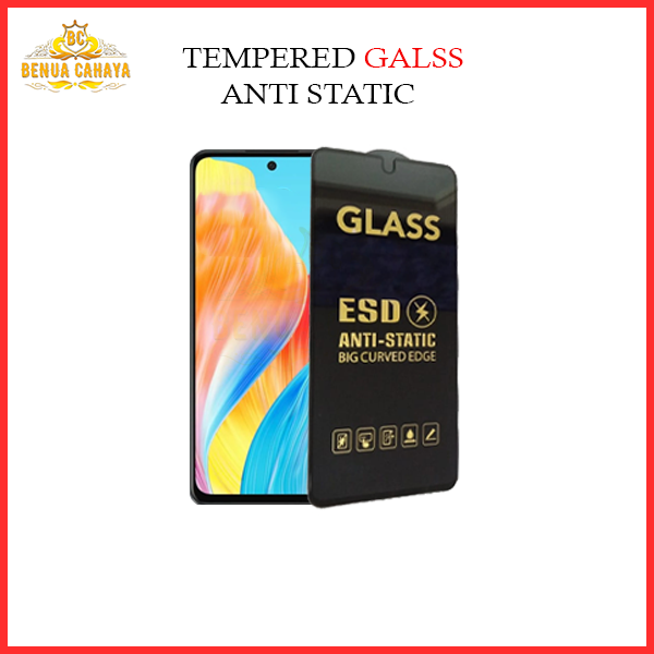 BC TEMPERED GLASS ANTI STATIC REDMI A3 2024 | Lazada Indonesia