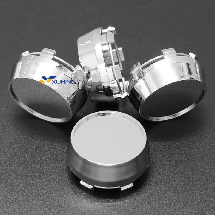 CarDIY 4PCS High Quality 60MM(56mm) Fit For 49mm Flat Logo Sticker Car ...