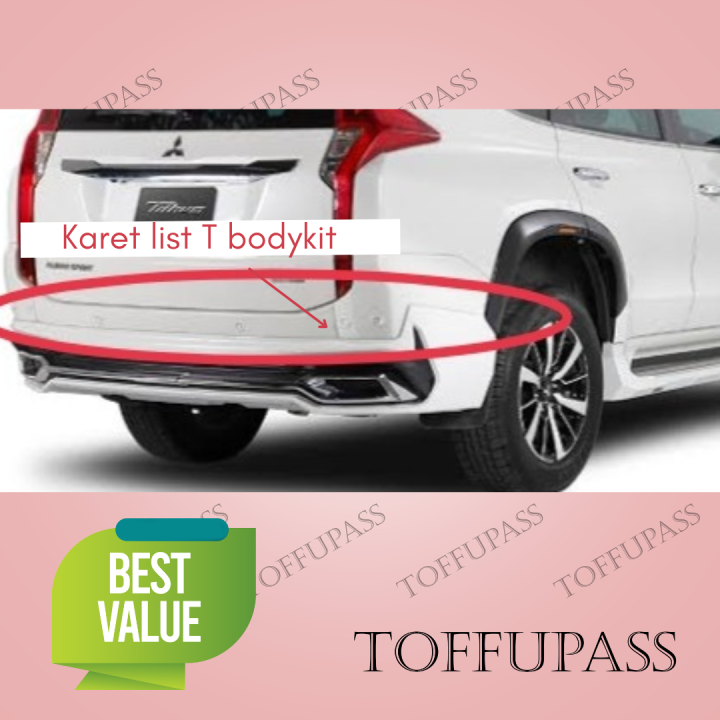 Karet List T Bodykit dan Over Fender Universal | Lazada Indonesia