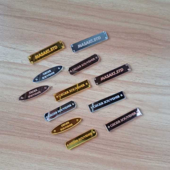 Label Akrilik Rebranding Hijab / jilbab / Fashion | Lazada Indonesia