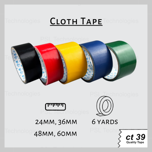 Cloth Tape 24MM/36MM/48MM/60MM [READY STOCK] | Lazada
