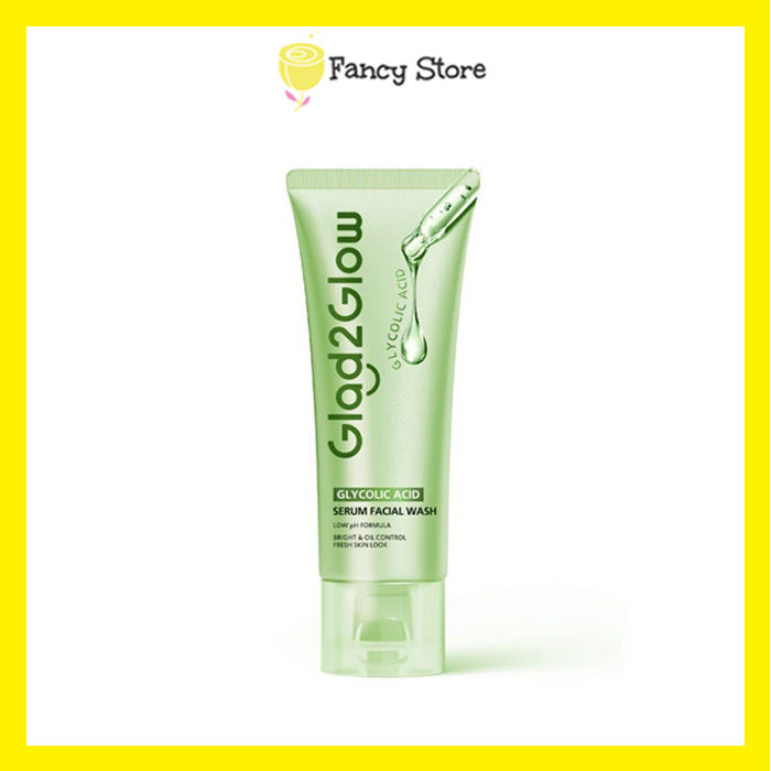 G2G Glad2Glow Glycolic Acid Facial Wash 70g | Bright & Oil Control ...