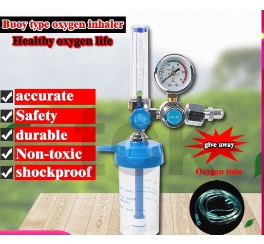Oxyplus Medical Oxygen Regulator Set With Nasal Cannula Regulator ...