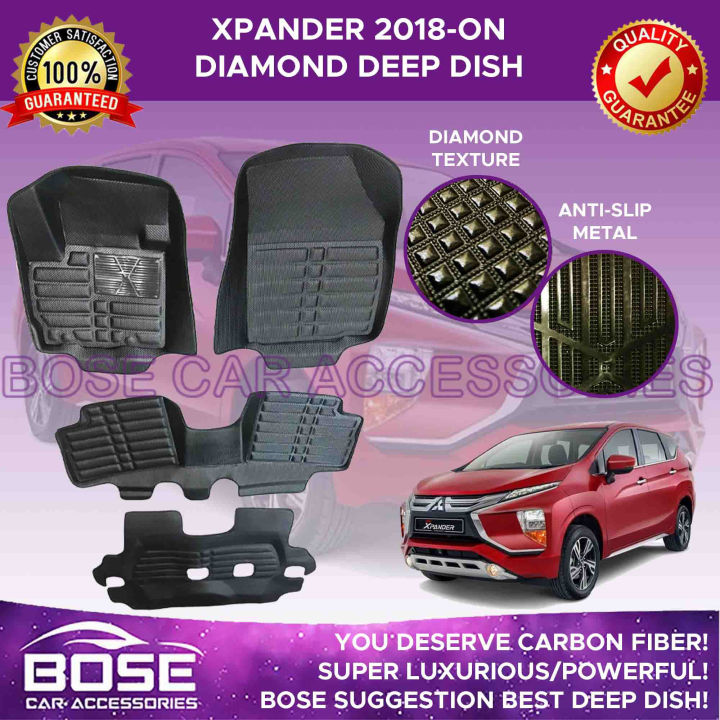 TPE / 5D Car Deep Dish Matting for Mitsubishi Xpander GLX GLS 2018 2019 ...