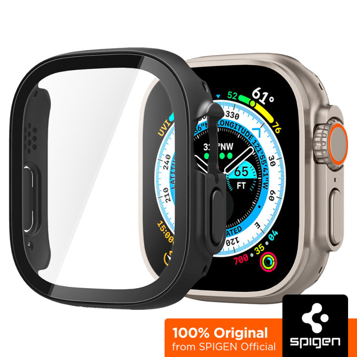 SPIGEN Case for Apple Watch Ultra 49mm [Thin Fit 360] Scratch-Free Case ...
