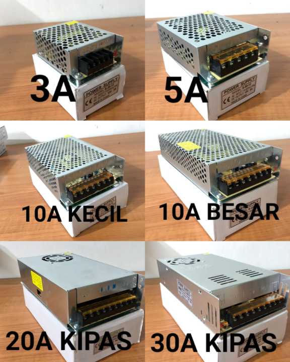 Power Supply 12v / Adaptor 12v / Trafo 12V / Travo 12v | Lazada Indonesia