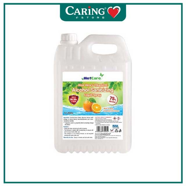 NETCARE ALCOHOL SANITIZING LIQUID 5L | Lazada