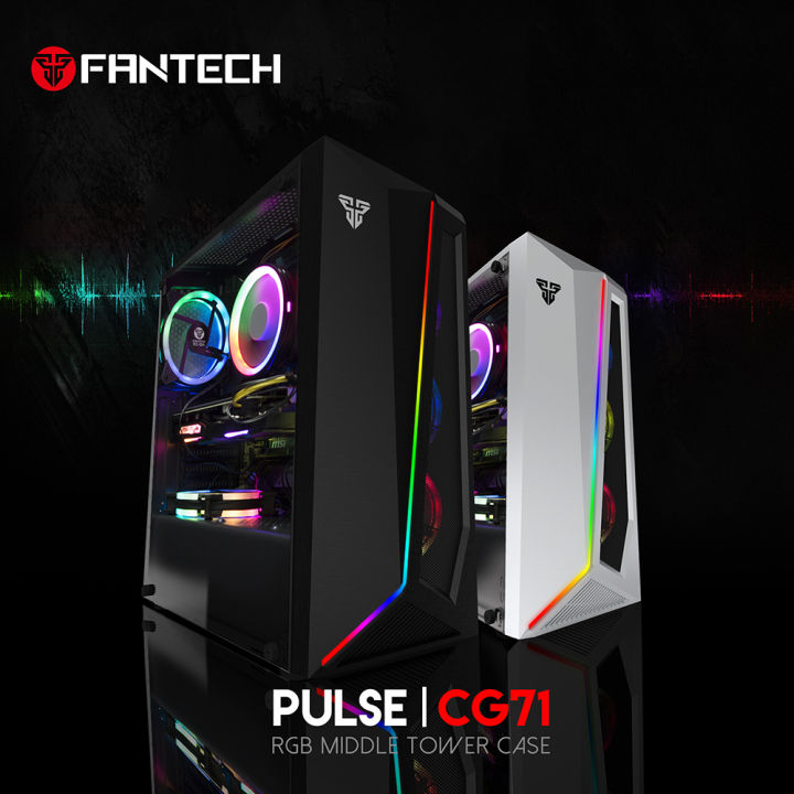 Fantech Pulse CG71 RGB Middle Tower PC Case | Lazada PH