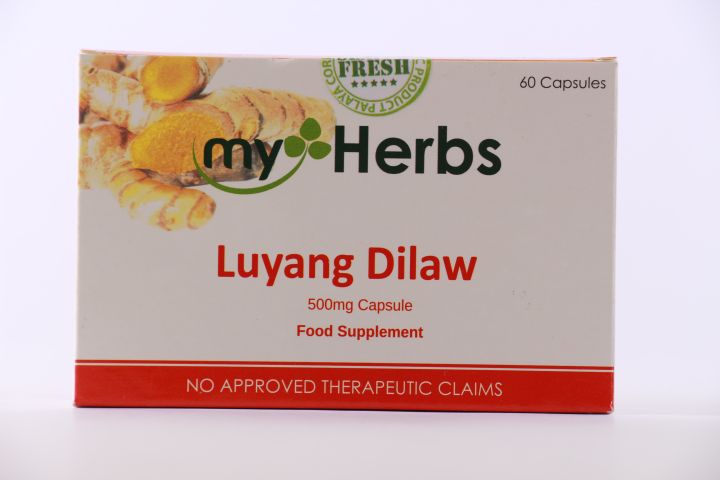 Myherbs Luyang Dilaw Turmeric Curcumin Food Supplement Healthy Joints ...