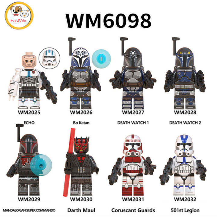 Echo Darth Maul Building Blocks Wm6098 Tv Movie Series Assembled Bricks ...