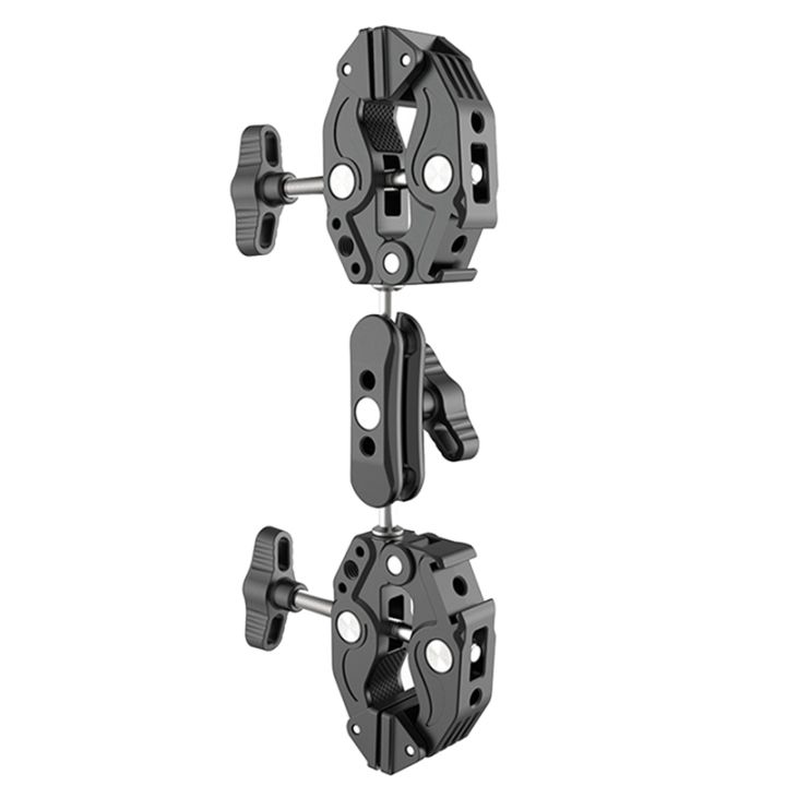 【Huang Li Electronics】 360° Dual-Head Super Clamp Articulating Magic ...