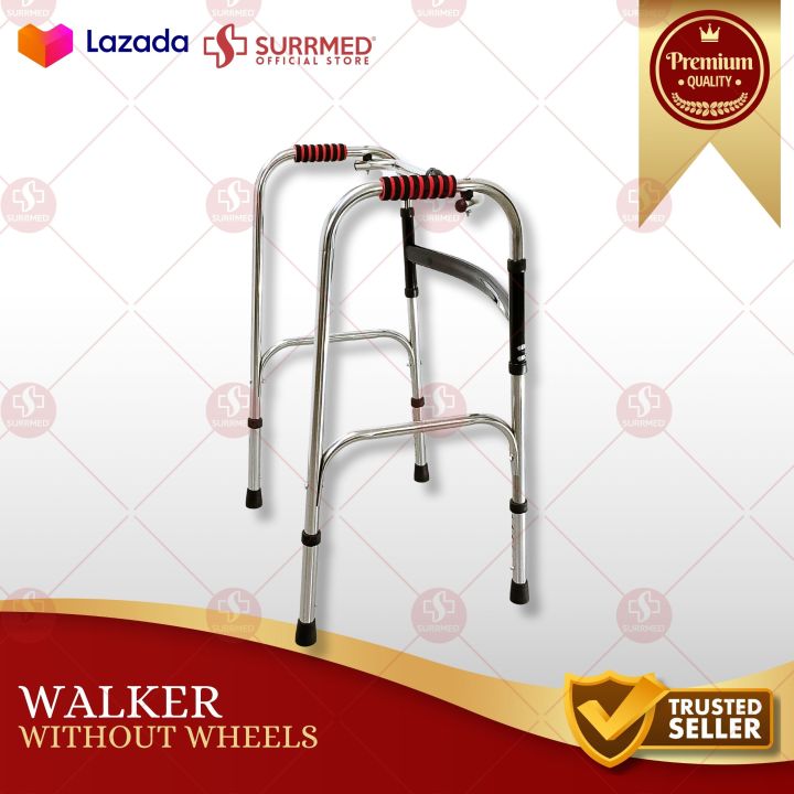 SURRMED ECO WALKER FOR ADULT WITHOUT WHEELS (ADJUSTABLE HEIGHT) | Lazada PH