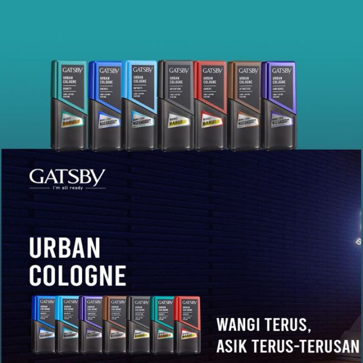 GATSBY Urban Cologne 125ml | Lazada Indonesia